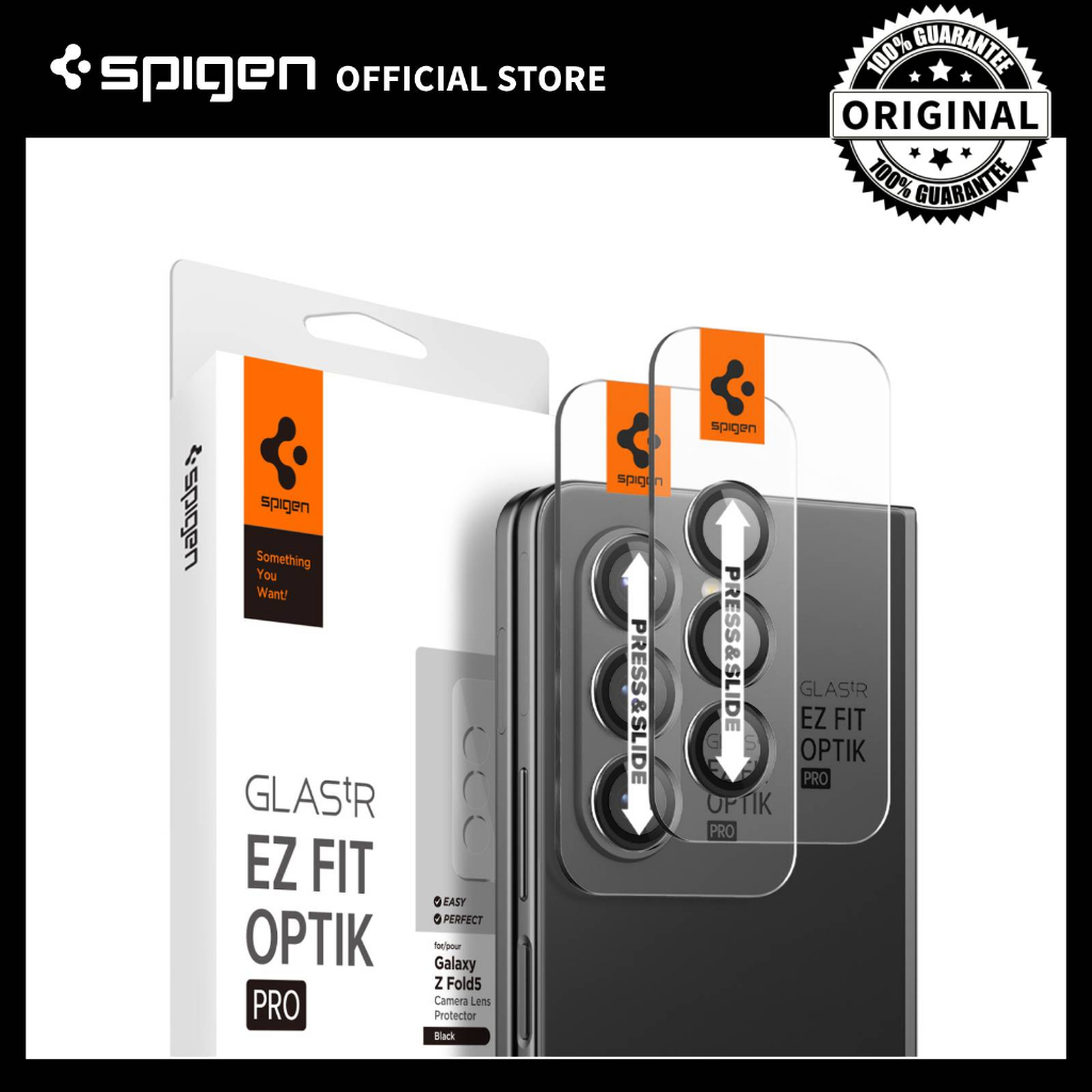 Spigen Glas.tR EZ Fit Optik Pro Lens Protector (2 Pack) for Galaxy Z ...