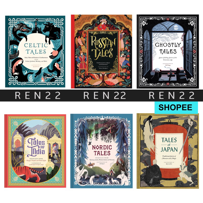 Fairytales From Around the World Illustrated Edition | Shopee Philippines