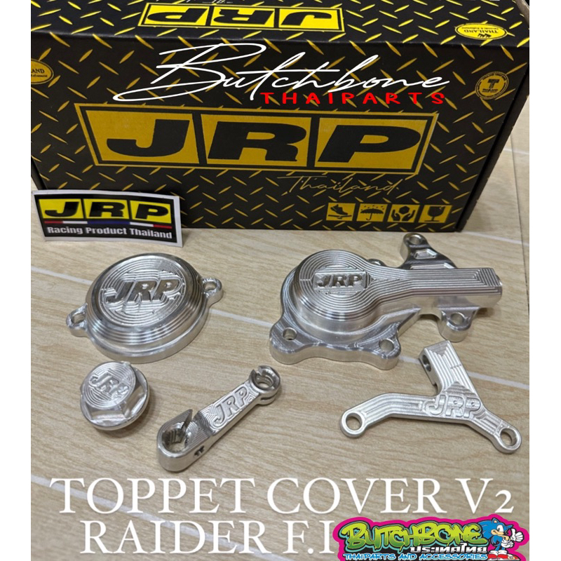 JRP TOPPET COVER SET RAIDER 150 CARB TYPE-F.i (VERSION 2) | Shopee ...