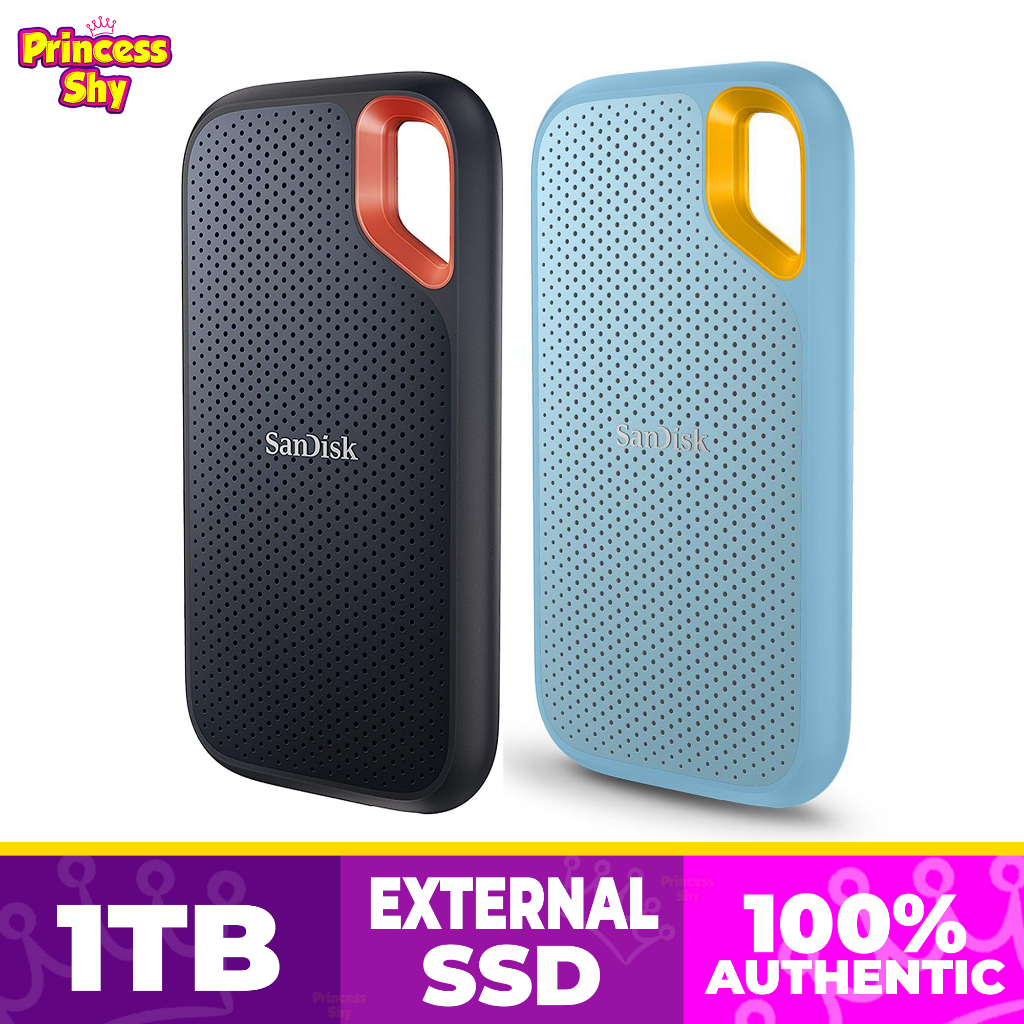 Sandisk Extreme Portable V2 USB 3.2 Gen 2 Type C External SSD 1TB ...