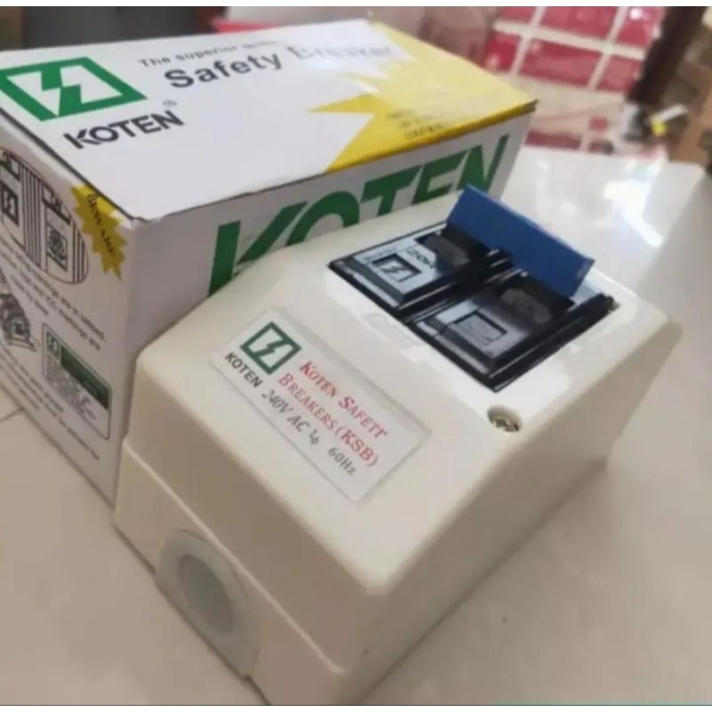 Koten safety Breaker and (Koten Breaker with outlet) | Shopee Philippines