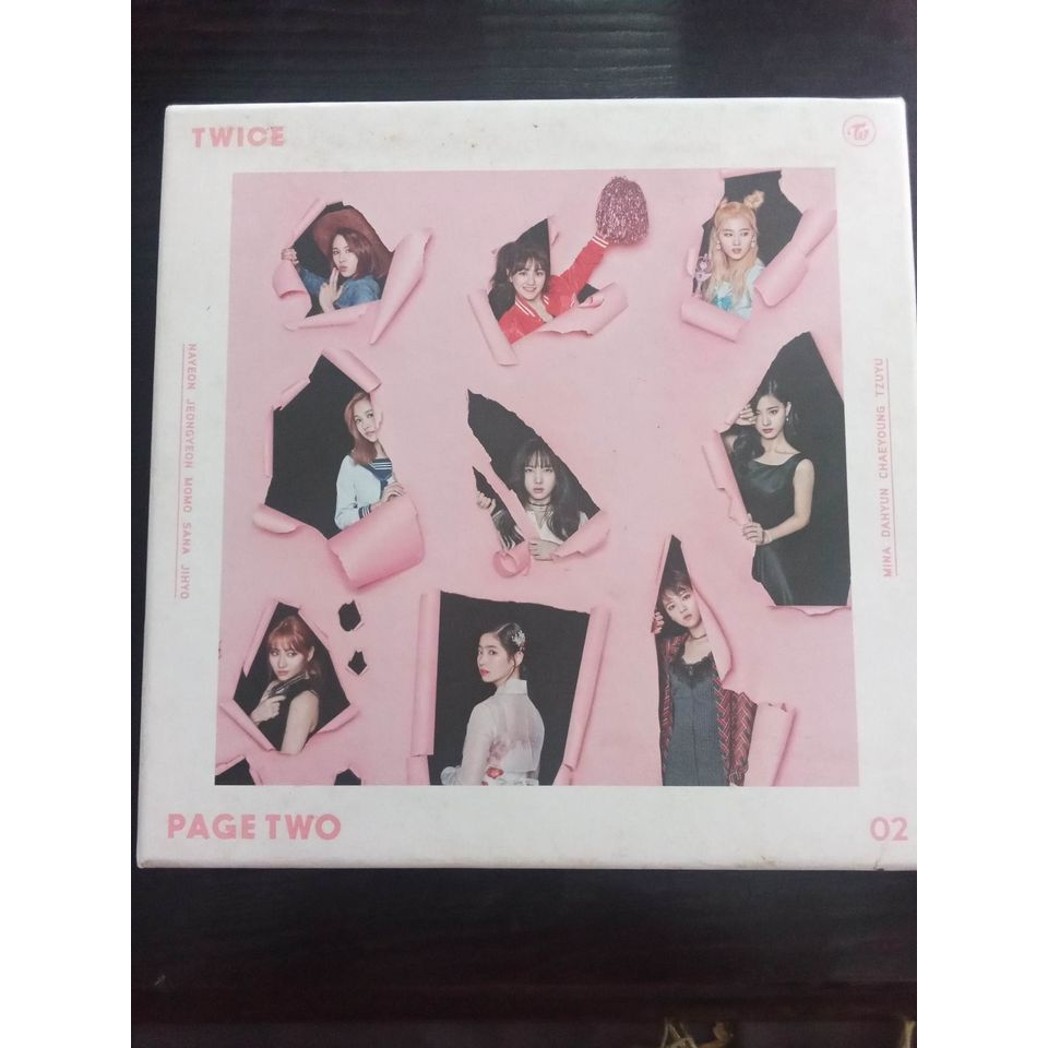TWICE Page Two Mini Album in Pink | Shopee Philippines