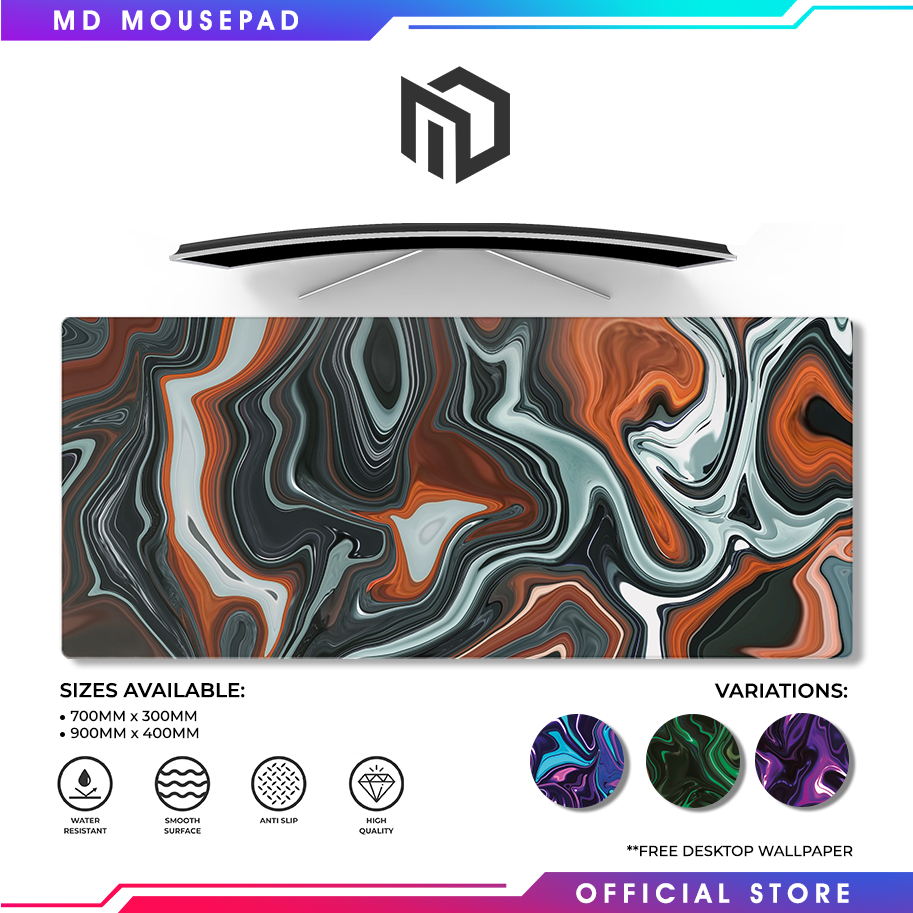 MD Mousepad | Imperial Design | Extended Large Gaming Mouse pad Deskmat ...
