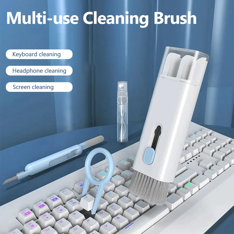 7-in-1 Keyboard Cleaning Kits Headset Cleaner Pen Laptop Screen ...