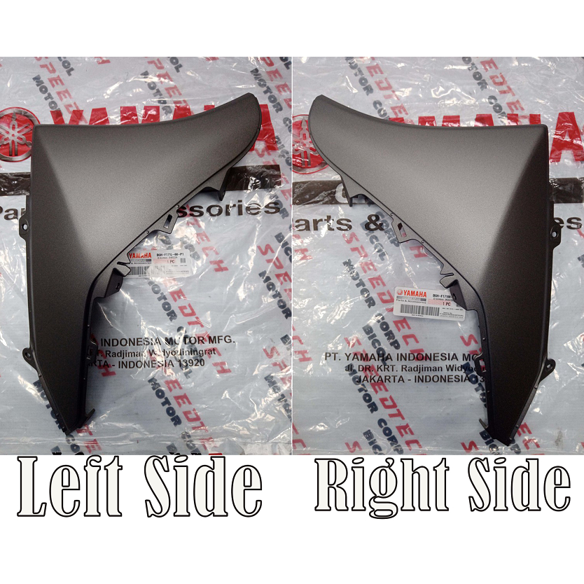 NMAX V2 2020 MOLE SIDE COVER 1 & 2 (YGP) (GENUINE: LEFT- B6H-F171L-00 ...