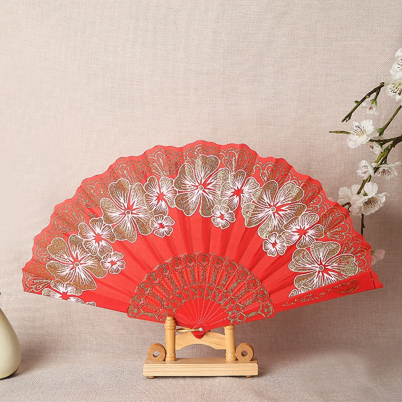 Spanish Fan Prop Accessory United Nations Spain Girl Cosplay Foldable ...