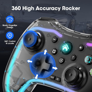 Ipega S03 Rgb Transparent Wireless Gamepad Game Controller For P4, P3 ...