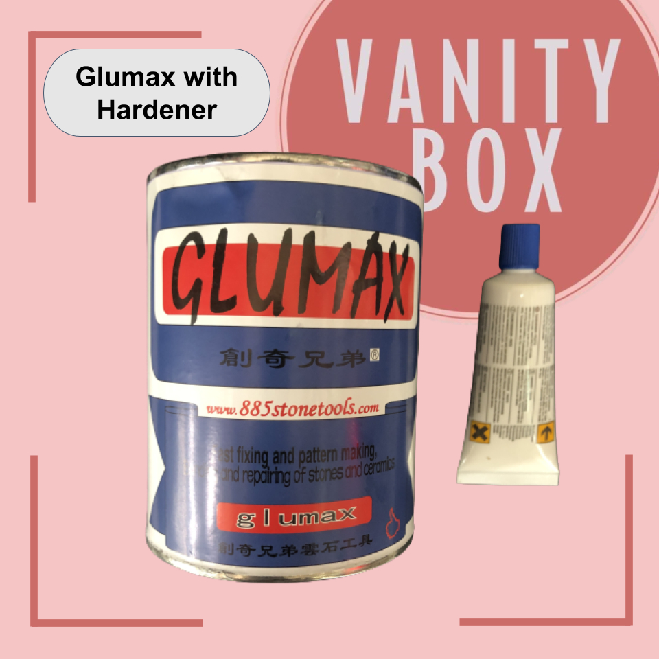 Glumax with Hardener for granite/tiles/marble | Shopee Philippines