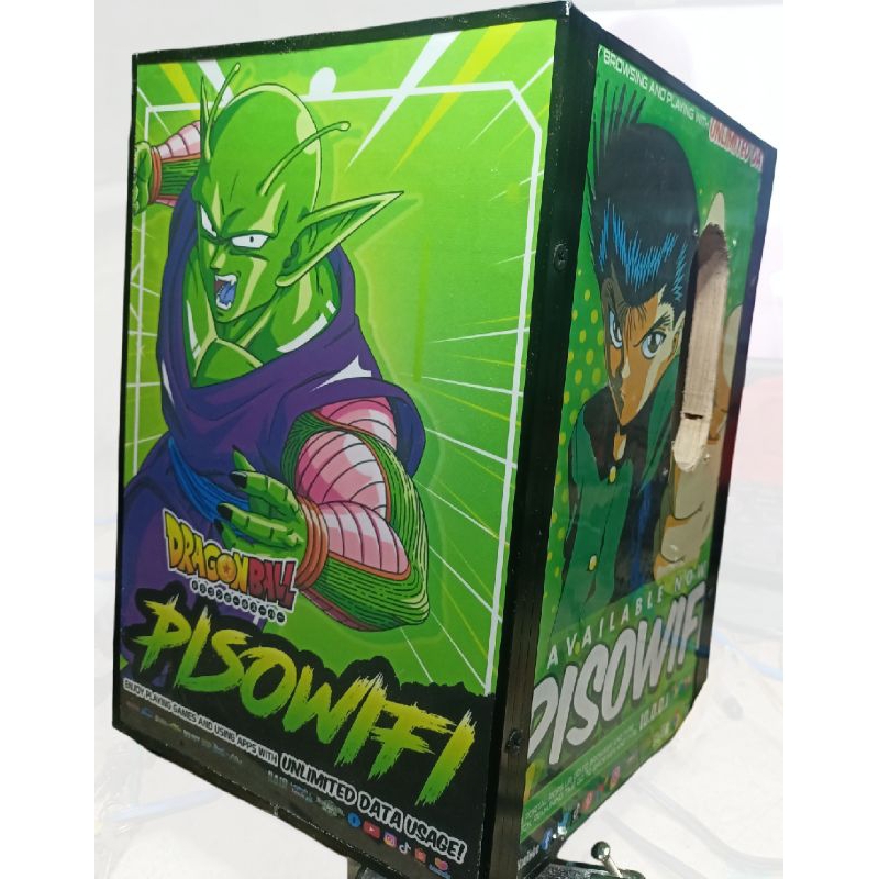 MINIBOX BACK DOOR PISOWIFIBOX/PISONET BOX ASSTED DESIGNS STICKER COATED ...