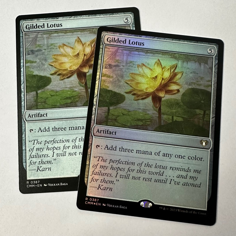 GILDED LOTUS | ARTIFACT | CMM COMMANDER MASTERS | COLORLESS | MTG MAGIC THE GATHERING | Shopee ...