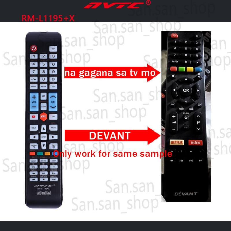 100% Universal Remote Control devant smart tv remote na gagana sa tv mo ...