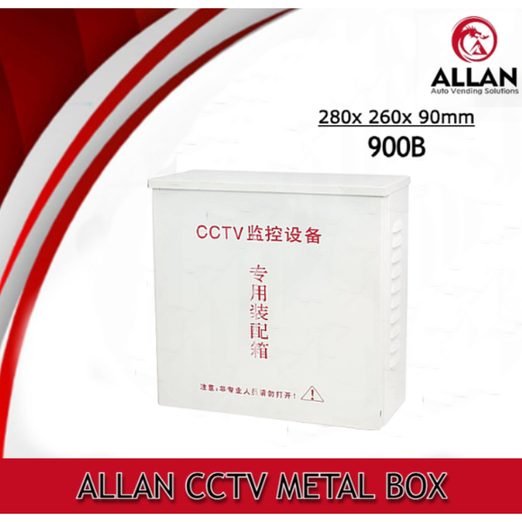ALLAN Metal Junction Box Electrical Project Wiring Distribution Box For ...