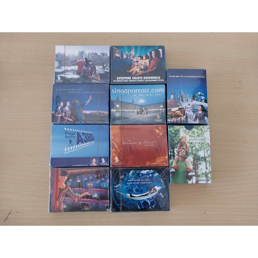 Assorted Singapore Airline Playing Cards | Shopee Philippines
