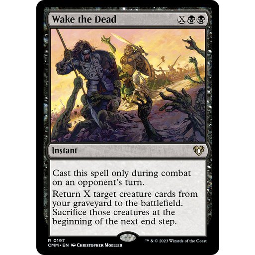 Wake the Dead - Commander Masters (CMM) | Shopee Philippines