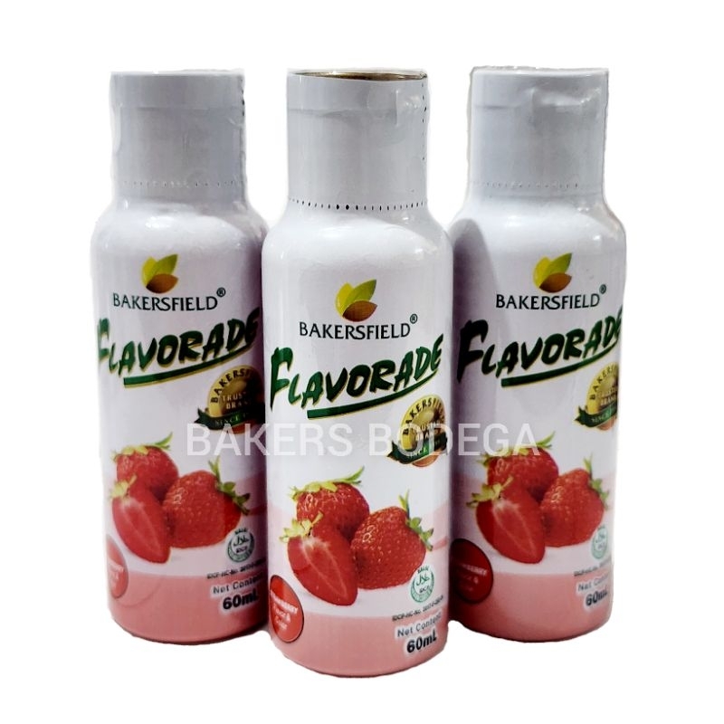 FLAVORADE 60ML Bakersfield Flavocol Flavoring Baking Coffee Syrup Cake Cupcake Coloring | Shopee ...