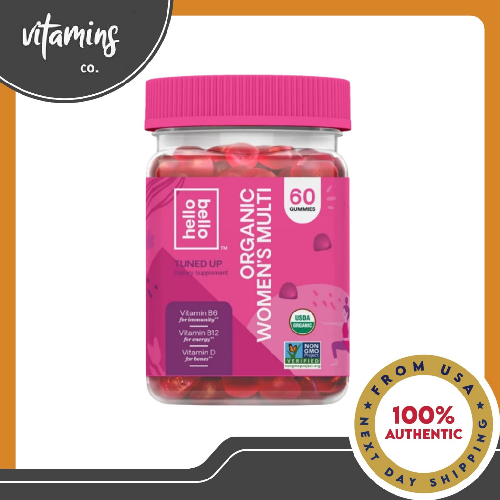 Hello Bello Organic Women's Multi (60 gummies) | Shopee Philippines