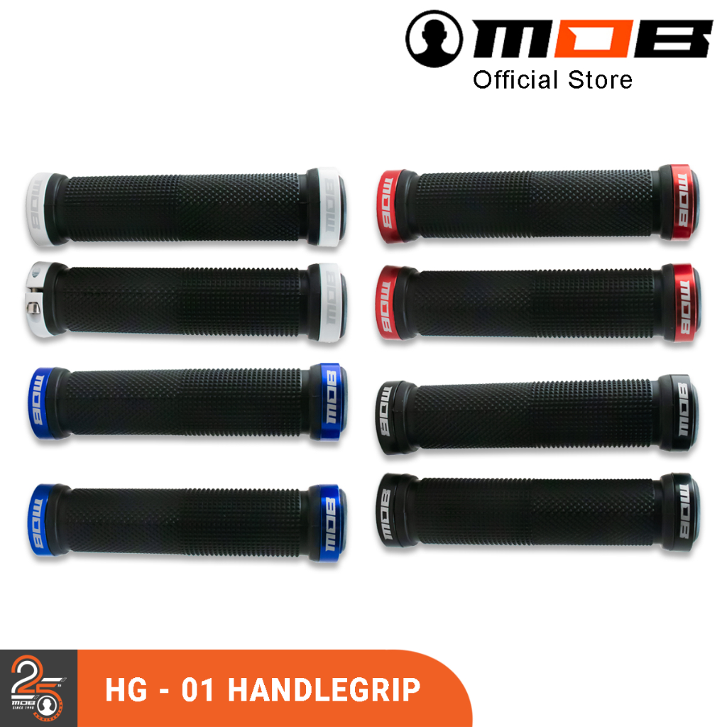 MOB HG-01 MTB Handle Grip with Clamp | Shopee Philippines