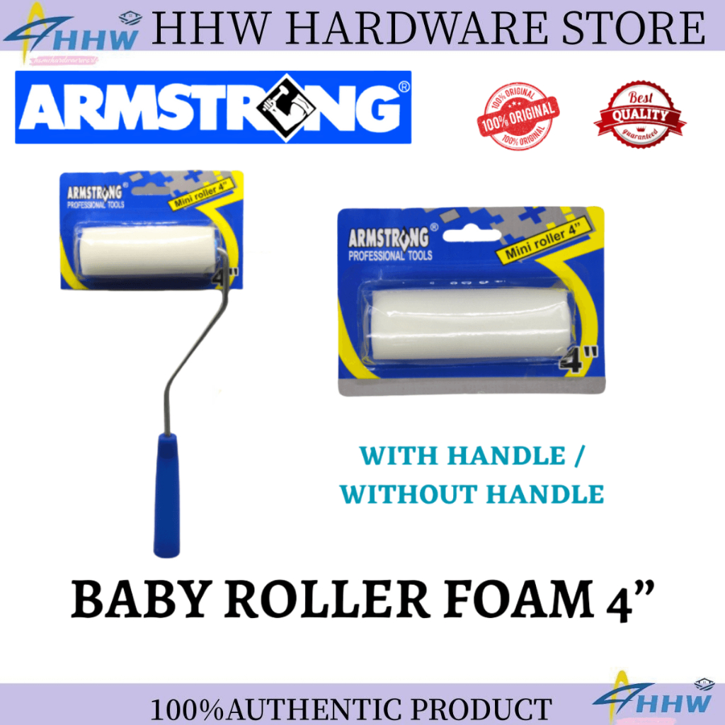 HHW HARDWARE STORE BABY ROLLER FOAM 4” | Shopee Philippines