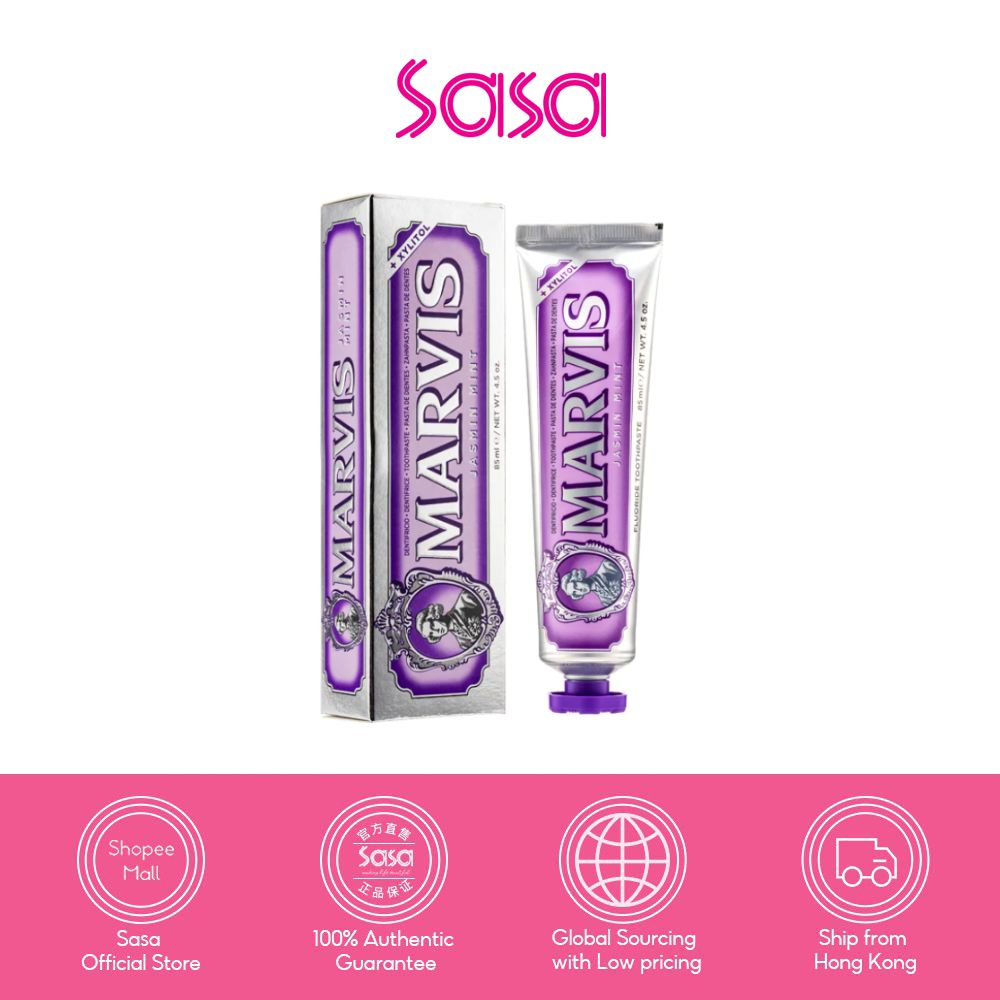 Marvis Jasmin Mint Toothpaste 85ml | Shopee Philippines