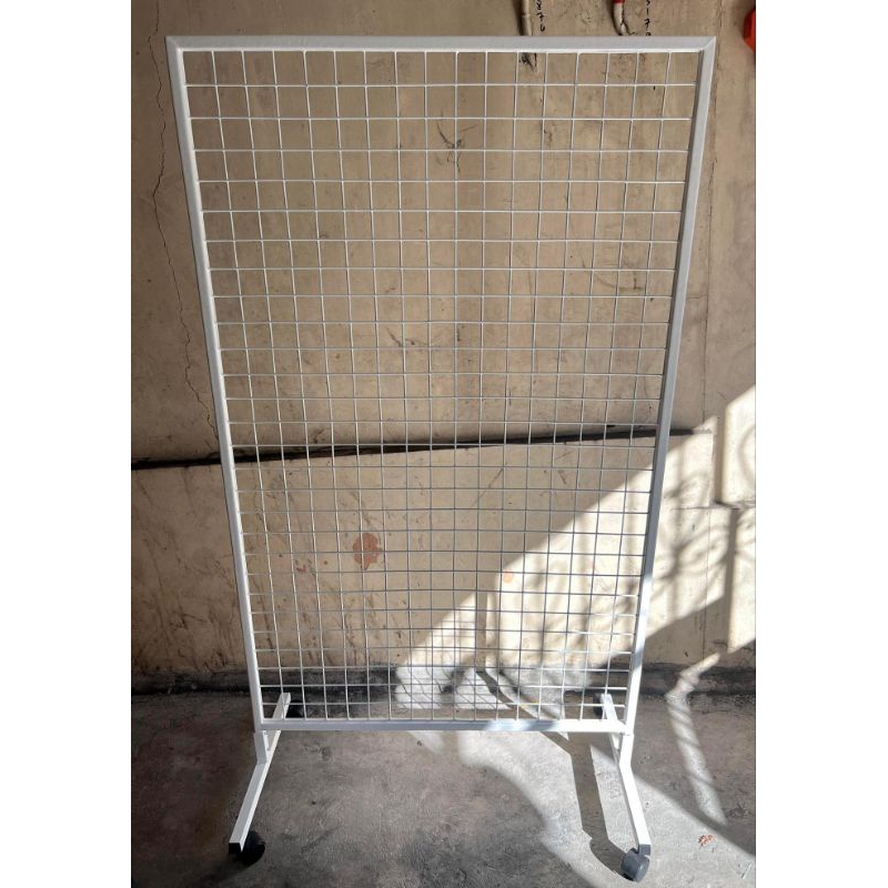 Mobile Rack Metal Wire Store Display Plants Rack with wheels | Shopee ...