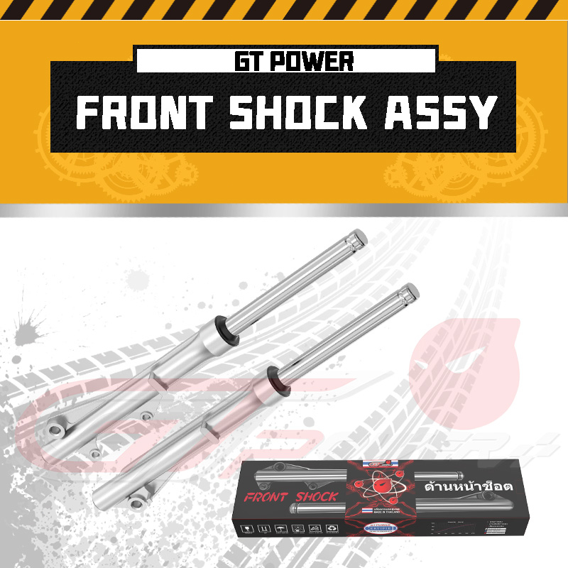 GT POWER FRONT SHOCK ASSY WAVE100 / WAVE125 / SMASH（DISC BRAKE）FRONT ...