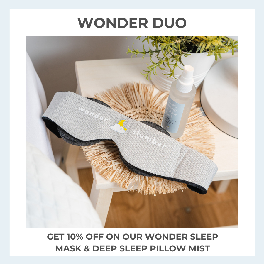 Wonder Duo Bundle (Wonder Sleep Mask & Deep Sleep Pillow Mist) | Shopee ...