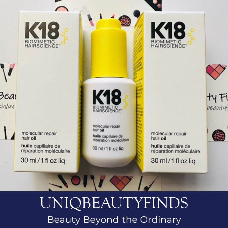 Authentic K18 Biomimetic Hairscience Molecular Repair Hair Oil | Shopee Philippines