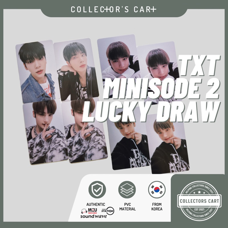 [ON HAND] TXT Minisode 2: Thursday’s Child Lucky Draw Photocards ...