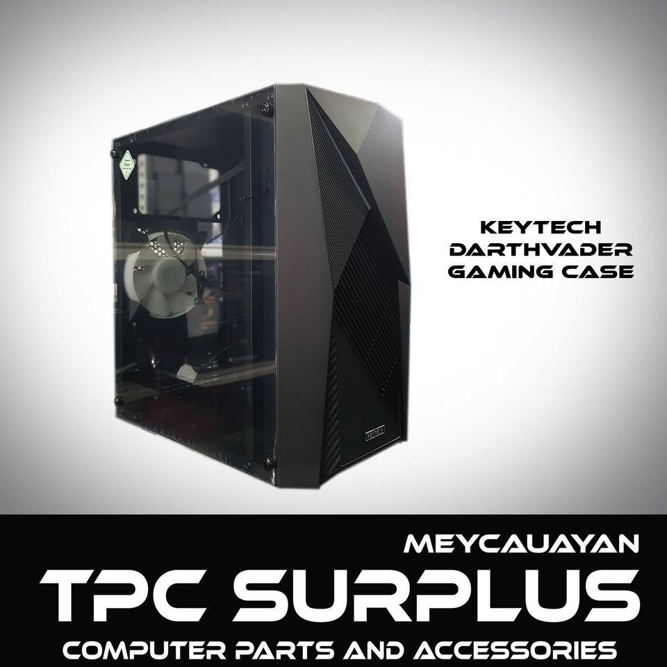 BRANDNEW KEYTECH DARTVADER MATX GAMING CASE with 2 Fans Included ...