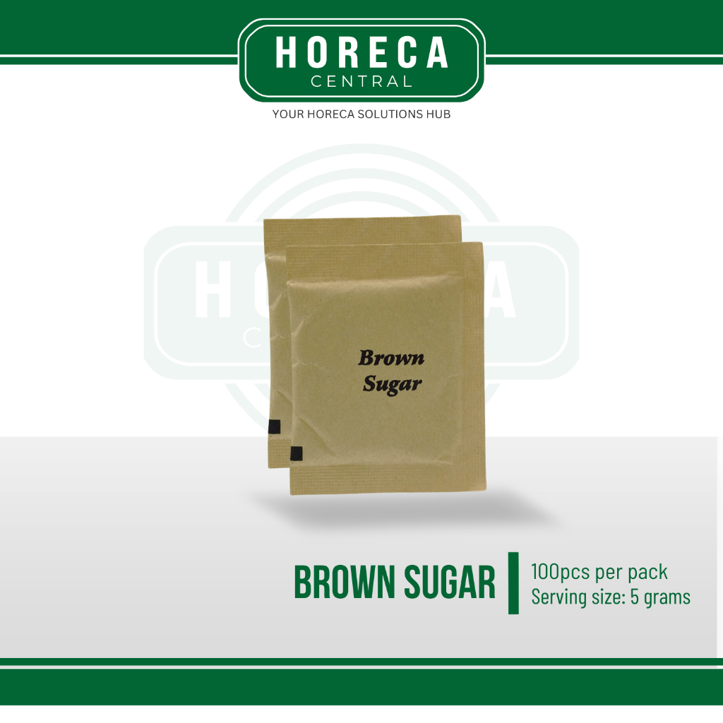 Brown Sugar Single Serve Sachet 5g 100 pcs per pack | Shopee Philippines