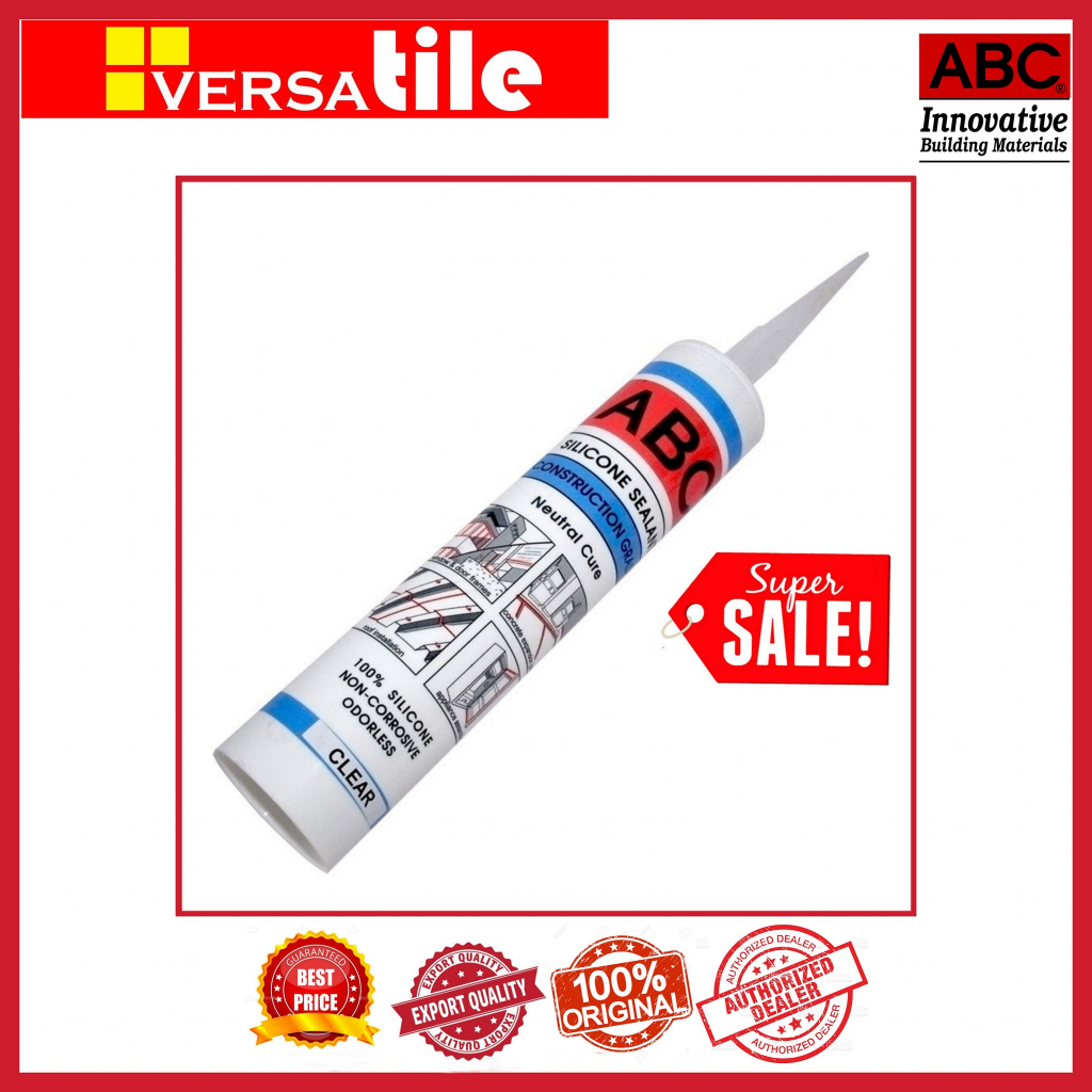 ABC Silicone Sealant (Construction Grade) 300ml | Shopee Philippines