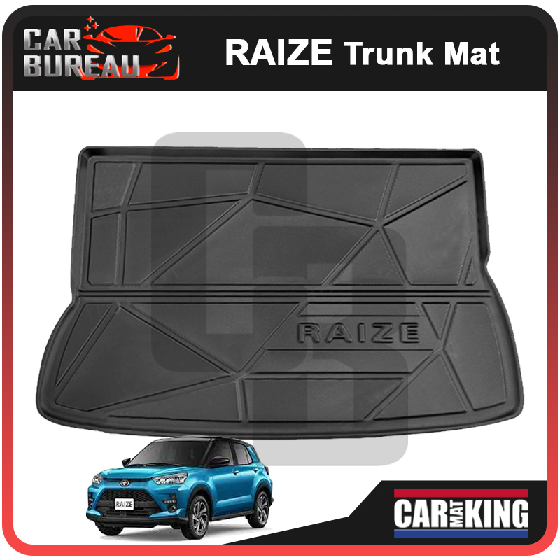 Trunk Tray TOYOTA RAIZE 2022 - 2023 Trunk Mat Cargo Tray | CARMATKING ...