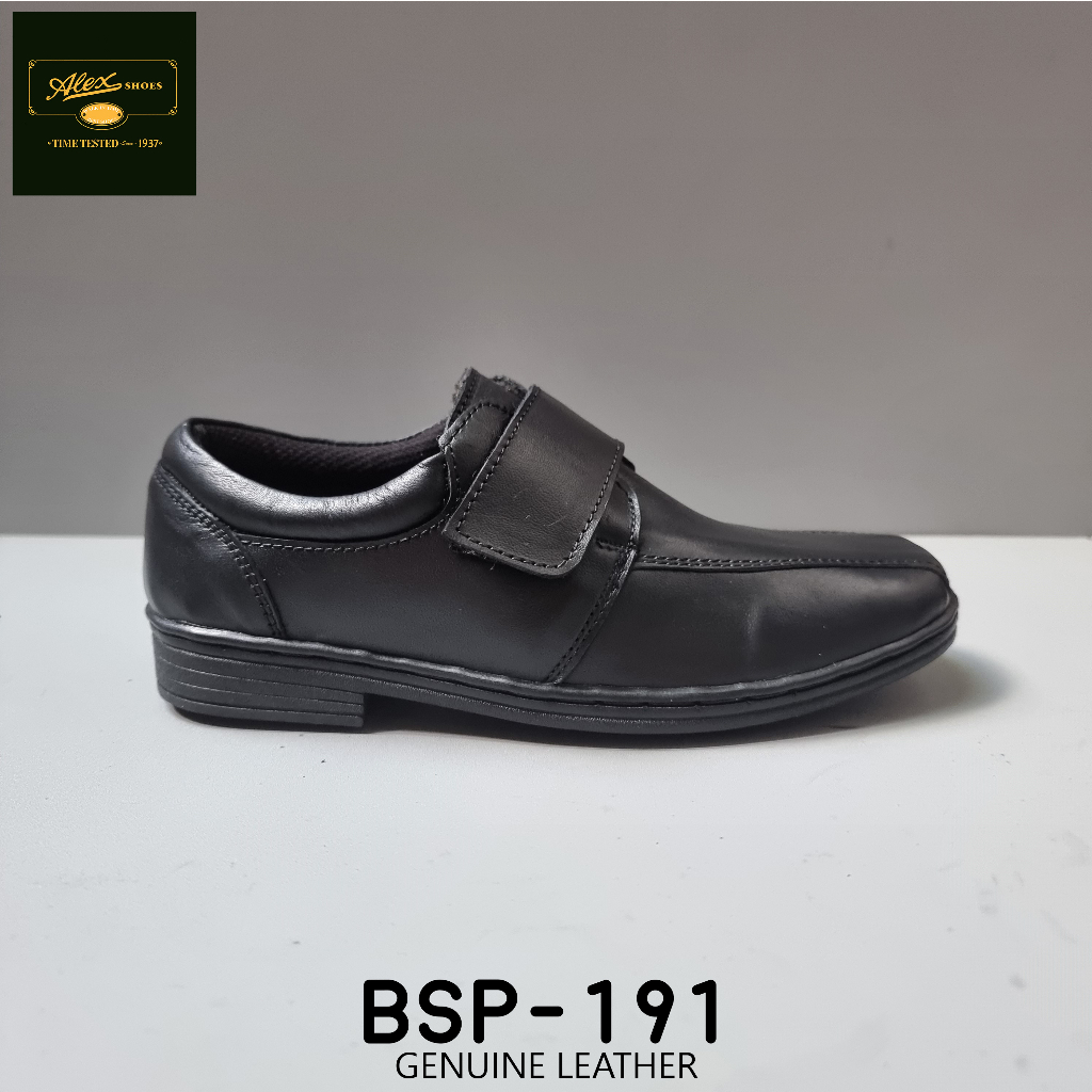 ALEX SHOES MARIKINA MADE POINTED TAHI SWELAS KIDS BOY'S GENUINE LEATHER ...