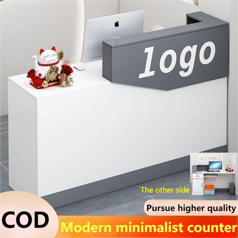 cash register reception supermarket cash register company podium simple ...