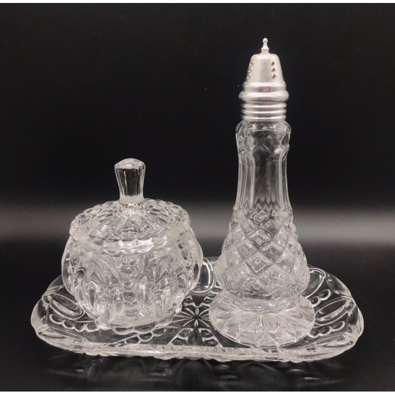 Glass condiments - 3 pc set | Shopee Philippines