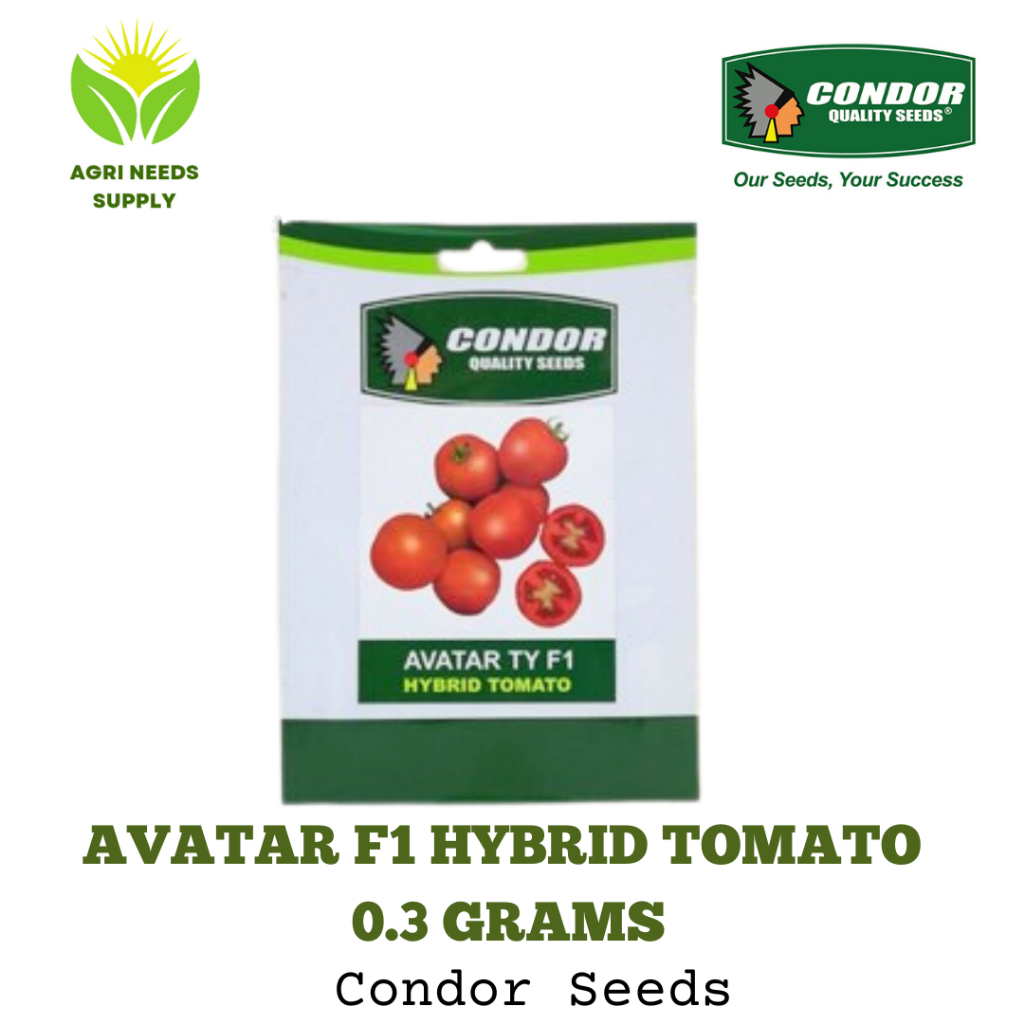 Avatar TY F1 '' Hybrid Tomato '' / Condor Sachet ( 0.3gms ) | Shopee ...