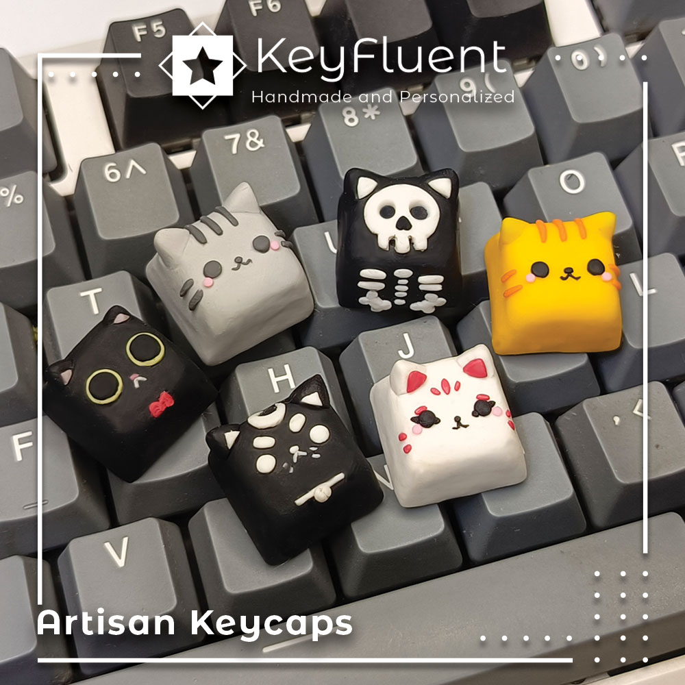 Artisan Keycap Cat Inspired | Shopee Philippines