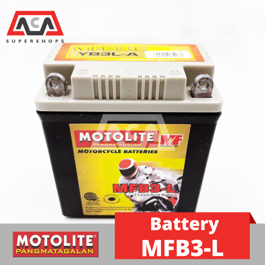 MOTOLITE BATTERY FOR BARAKO 1(BC175)/CB125 KICKER TYPE(NO BATTERY ...