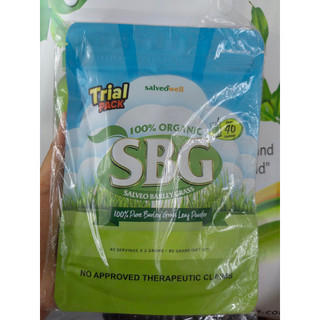 ORGANIC Salveo Barley Grass (SBG) Trial Pack [80 GRAMS] | Shopee ...
