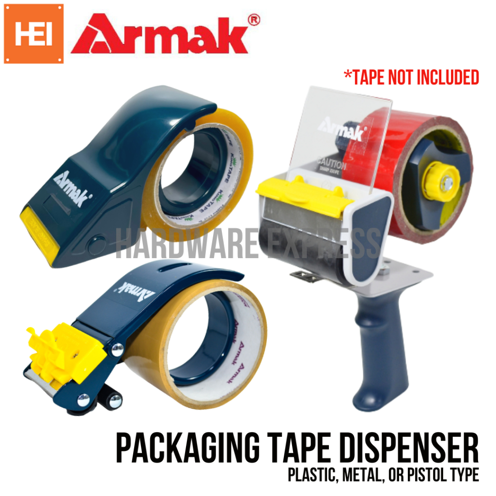 ARMAK Packaging Tape Dispenser (Heavy Duty) | Shopee Philippines