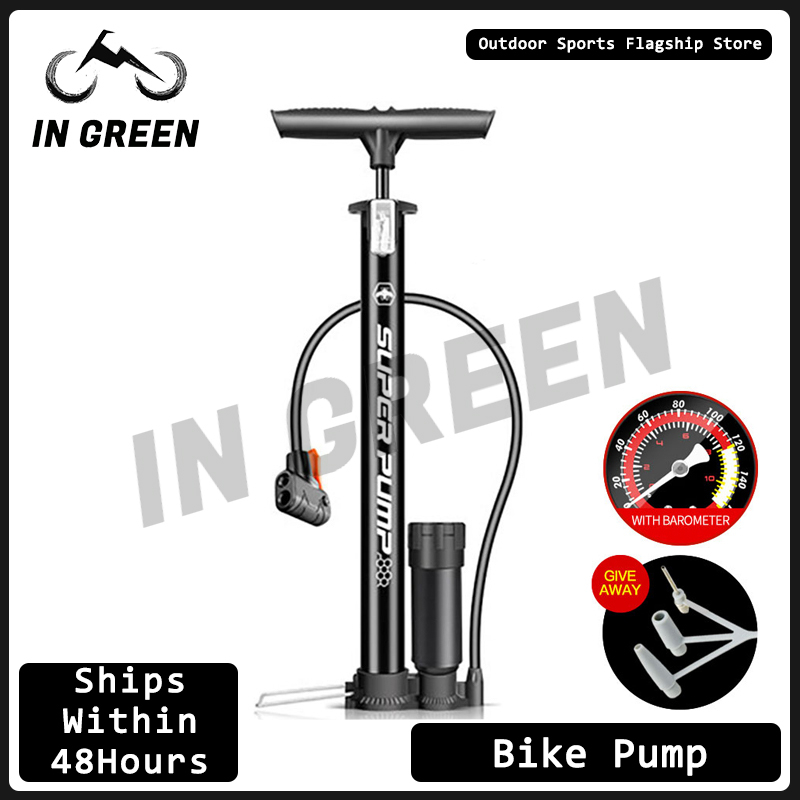 High Pressure Bike Air Pump Motorcycle Pump Air Inflator Balls With ...