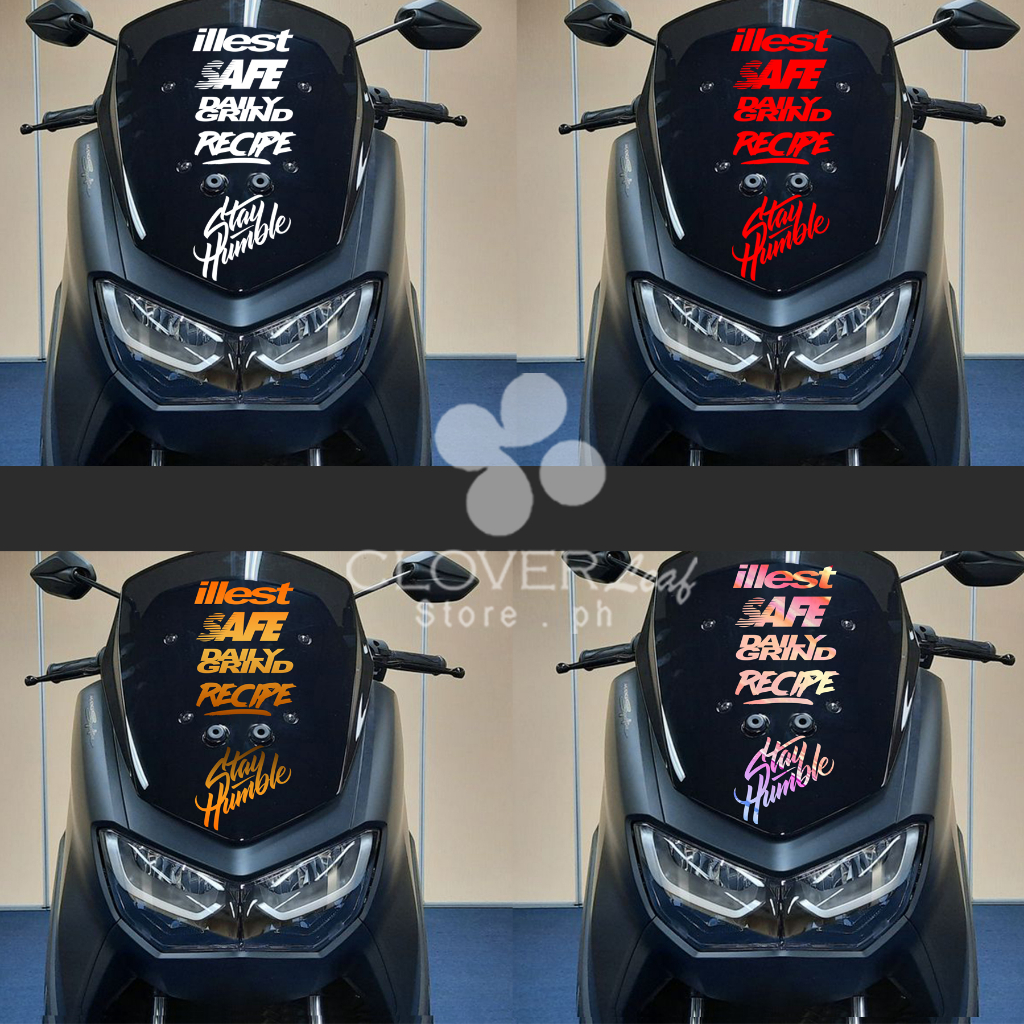 Vinyl Stickers High Quality for NMAX PCX ADV Visor etc. | Shopee ...