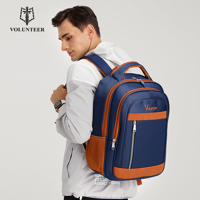 VOLUNTEER Laptop Backpack Bag For Men and Women Business Travel anti ...