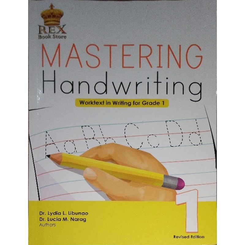 Mastering Handwriting Worktext in Writing grade 1 2 3 Rex | Shopee ...