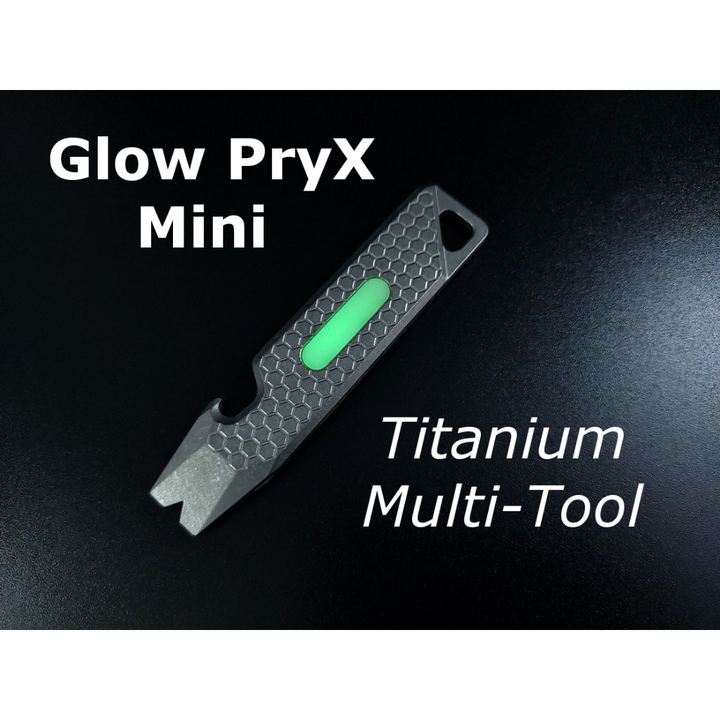 Maratac Glow PryX Mini Prybar Tactical Gentleman's Titanium Multi Tool ...