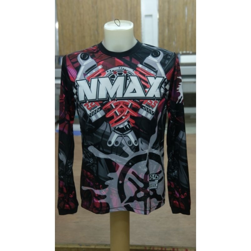 Yamaha Nmax V2 Motorcycle Full Sublimation Long sleeved Shirt for ...