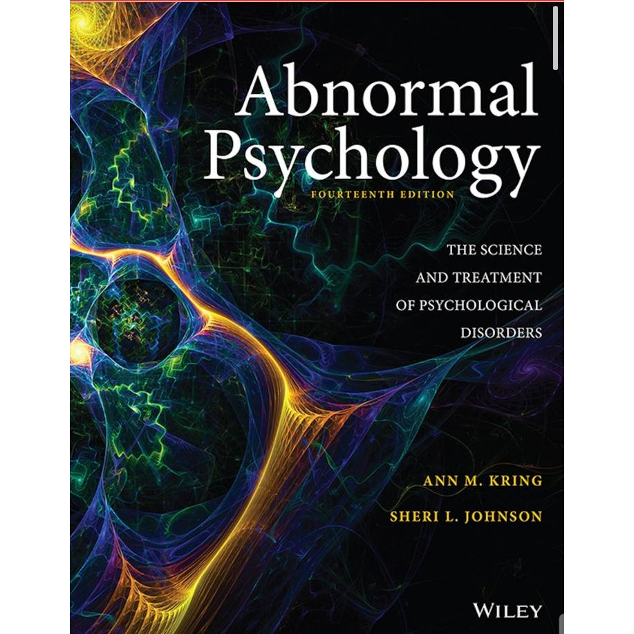 Abnormal Psychology 14th edition | Shopee Philippines