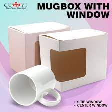 Mug Box with Window 10 pieces | Shopee Philippines