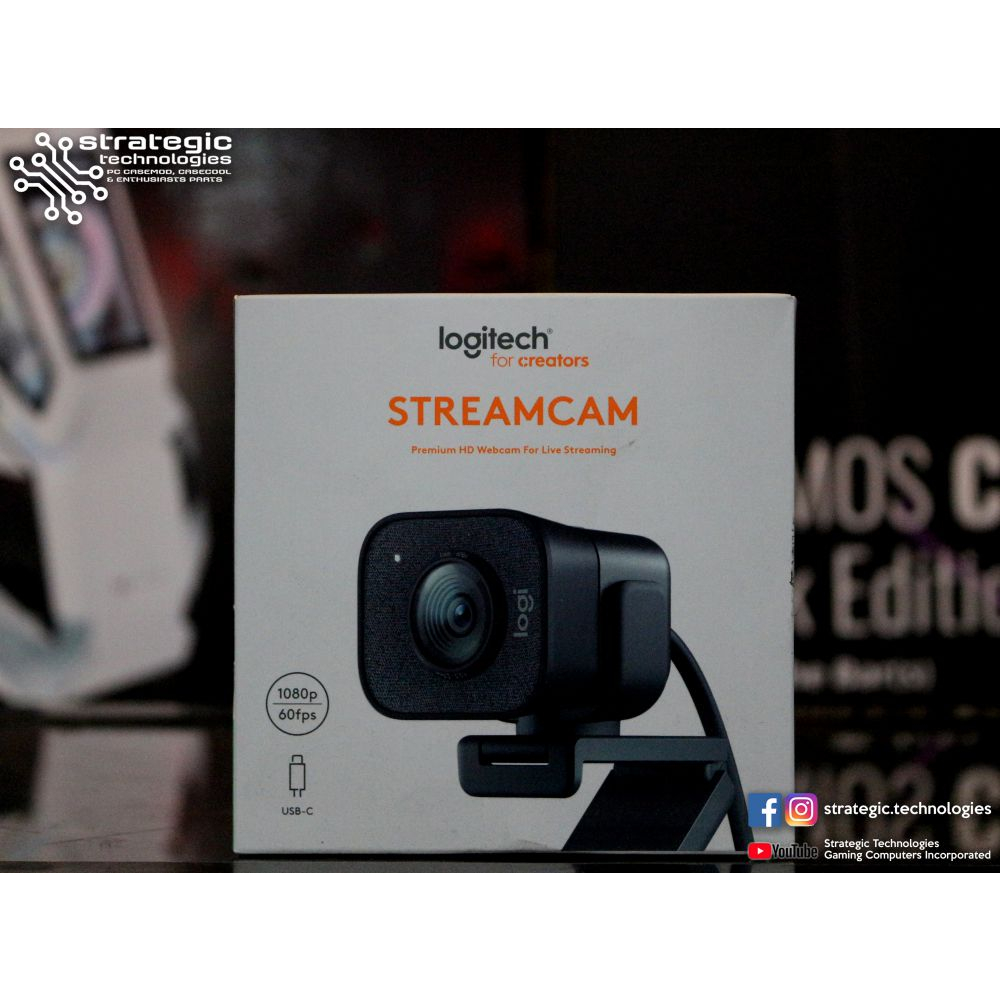 Logitech Streamcam 1080P l 60FPS USB-C Premium Webcam - Graphite ...