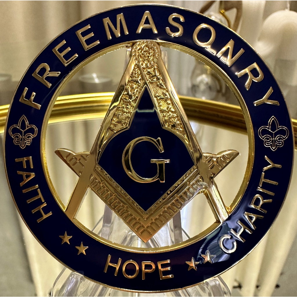 Masonic Faith Hope Charity Emblem Imported | Shopee Philippines
